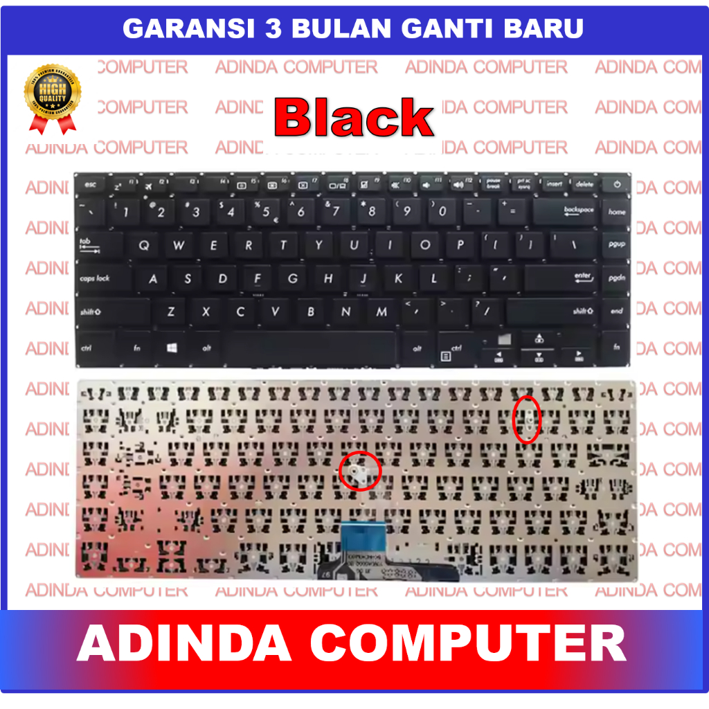 Keyboad Asus Vivobook 15 S510 X510UQ X510UNUK505B X510UN | Shopee Malaysia
