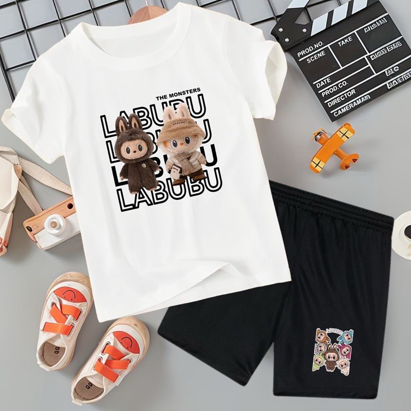 Labubu Twin Children's SET (2-10 Years) Unisex | Shopee Malaysia