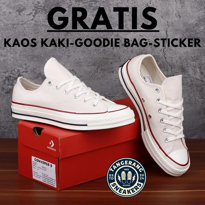 Converse 70s Low Cream Shoes | Men's Women's Shoes | Converse Short ...