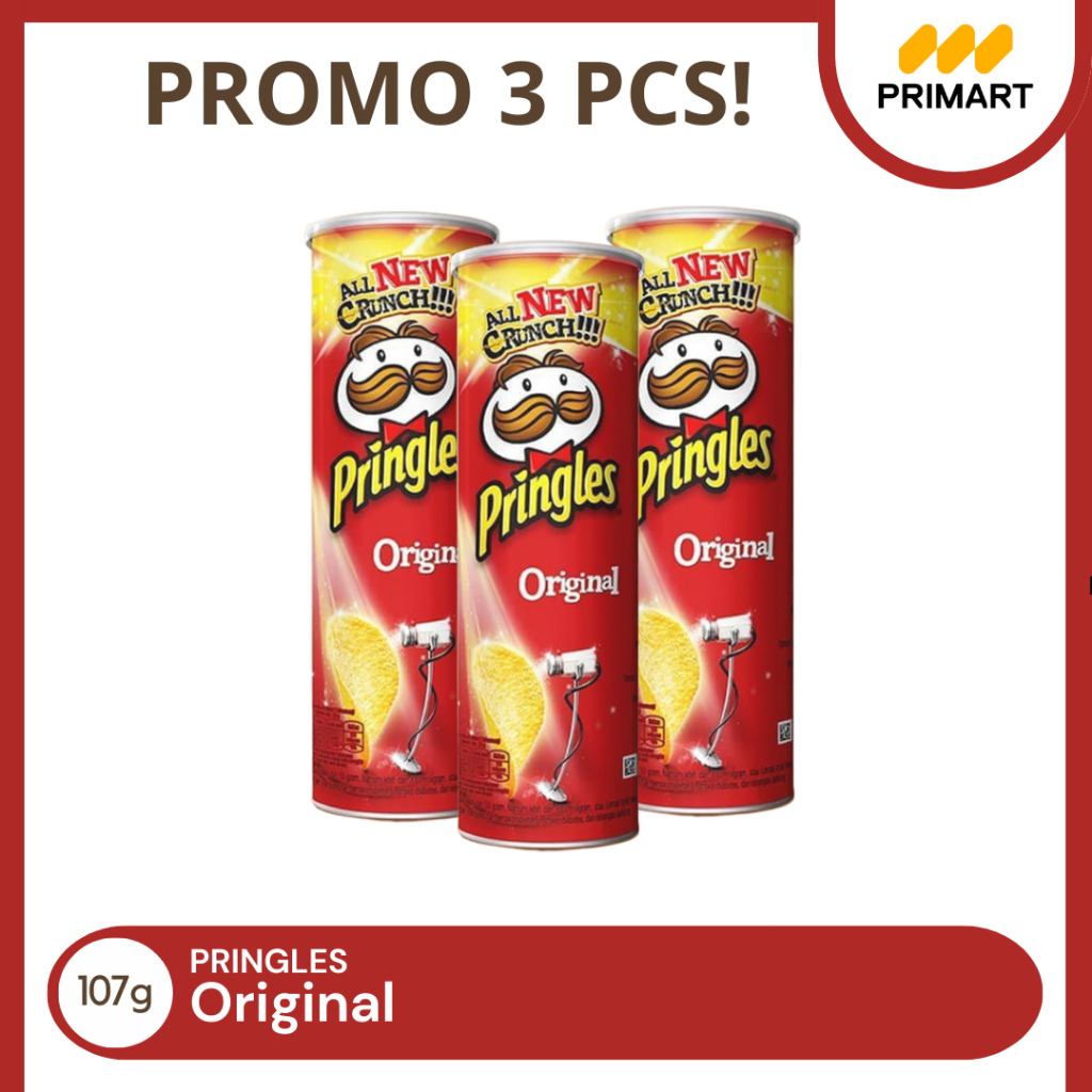 BUNDLING 3 PCS ORIGINAL PRINGLES PRINGLES 107g | Shopee Malaysia