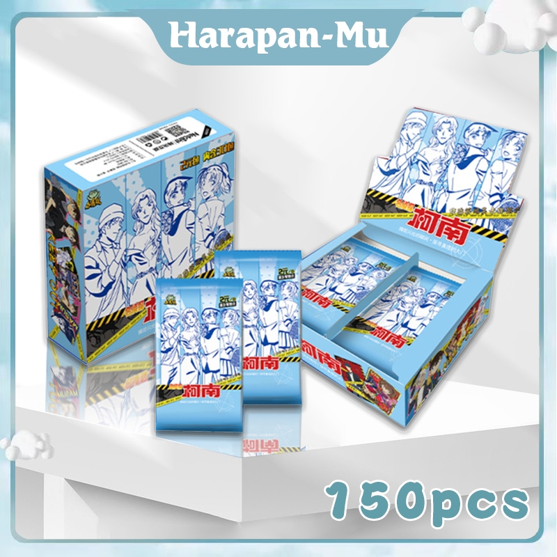 Detective Conan Collection Card Anime Card 1 Box 150pcs Little Dinosaur ...