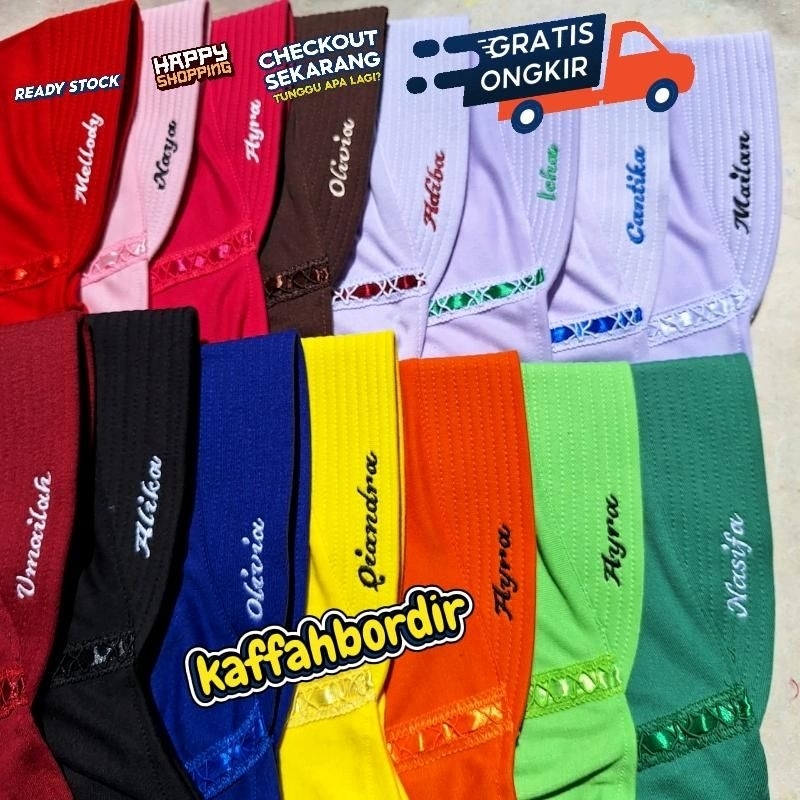 Hijab VEIL FOR PAUD/TK/SD/SMP/SMA SCHOOL CHILDREN DRAWING RIBBON FREE ...