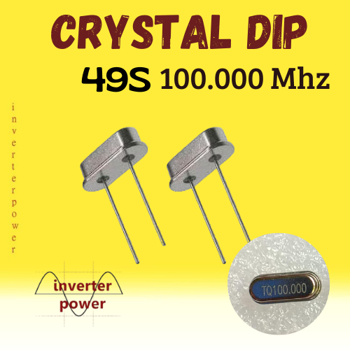 Crystal 10.000MHz 100MHZ LowProfile Crystal 10.000 mhz xtal 49S DIP ...