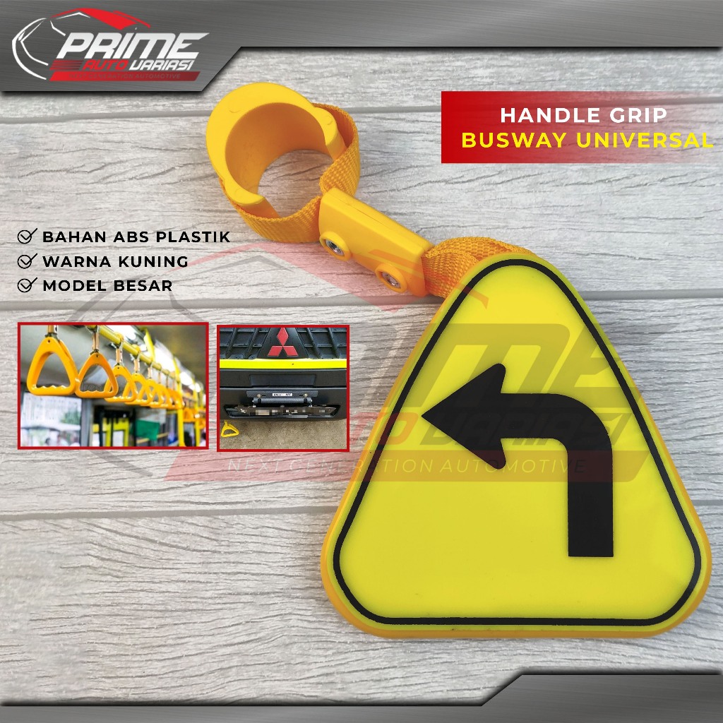 GANTUNGAN Large YELLOW Character Busway Hanger - TURN ON THE LEFT ...