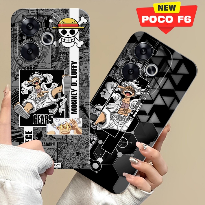 Rubber Softcase Hp XIAOMI POCO F6 2024 F5 F4 F3 X5 X5 Pro X6 X6 Pro M6 ...