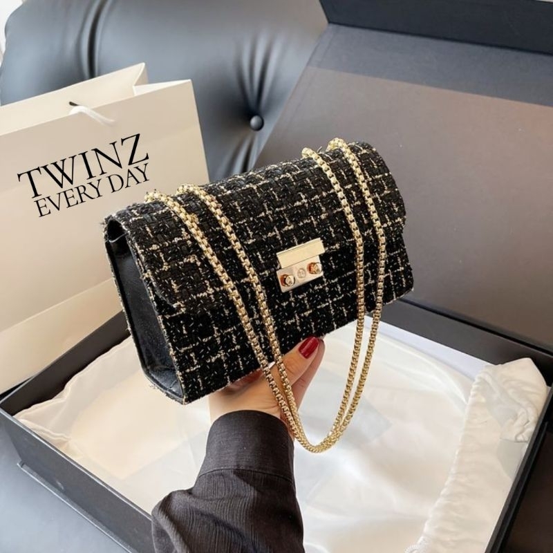 Twinz EVERY DAY - Women's Bags, Contemporary Imported Chain Strap Sling ...