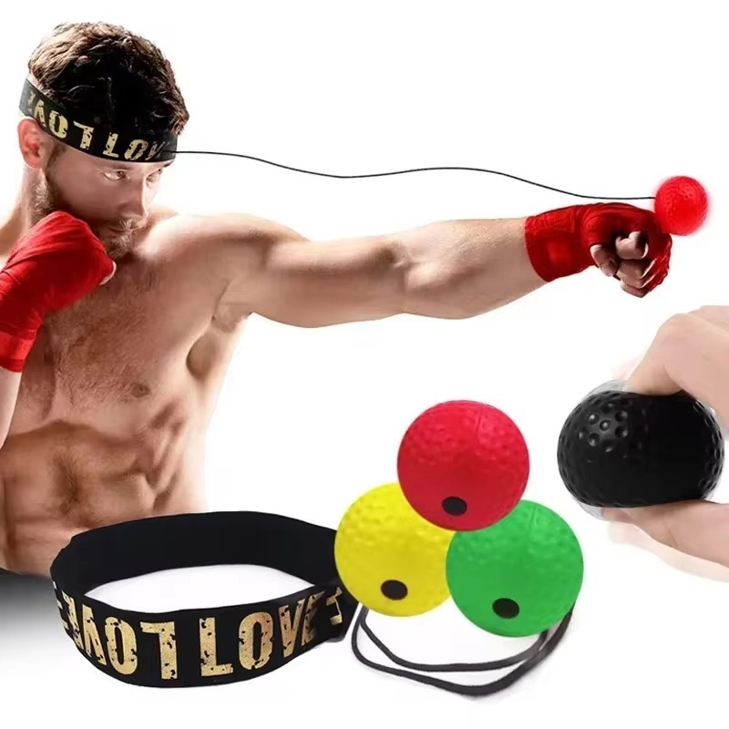 Punching Reflex Ball Samsak Boxing Head Boxing Speed Punching Reaction ...