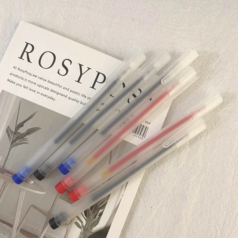 Plain Gel Pen Ink Pen for Writing Simple Pen | Shopee Malaysia