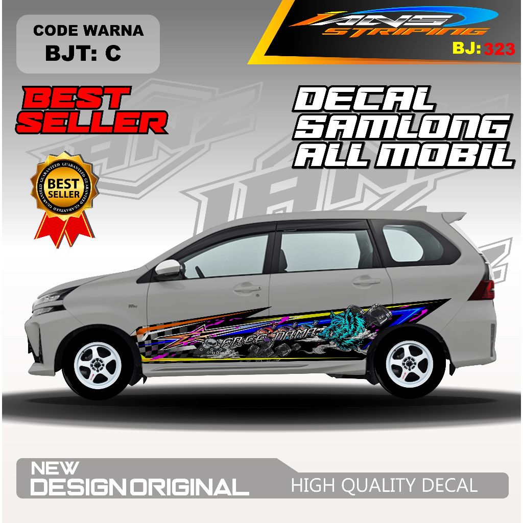 Bjt 323 - HYUNDAI ESCUDO WULING CONFERO Car DECAL Sticker THAILOOK ...