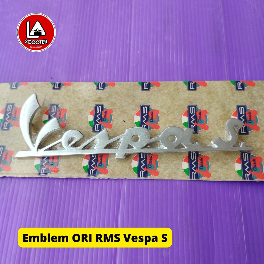 Vespa S by RMS Emblem Italy | Shopee Malaysia