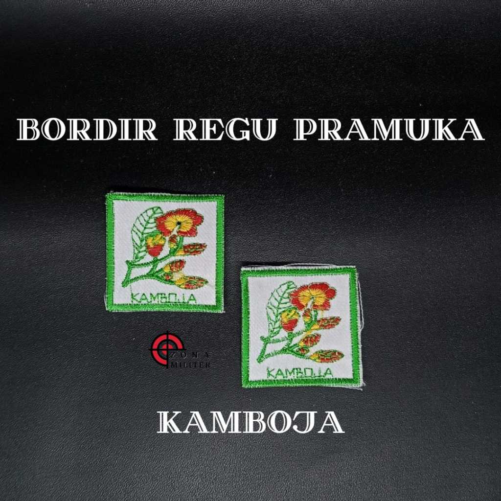 Girl scout team sign flower team//embroidered women's team sign (grain ...