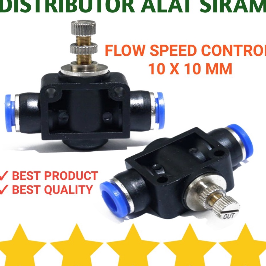 Flow SPEED CONTROL PNEUMATIC 1x1mm SLIP LOCK VALVE Wind Water Faucet PU ...