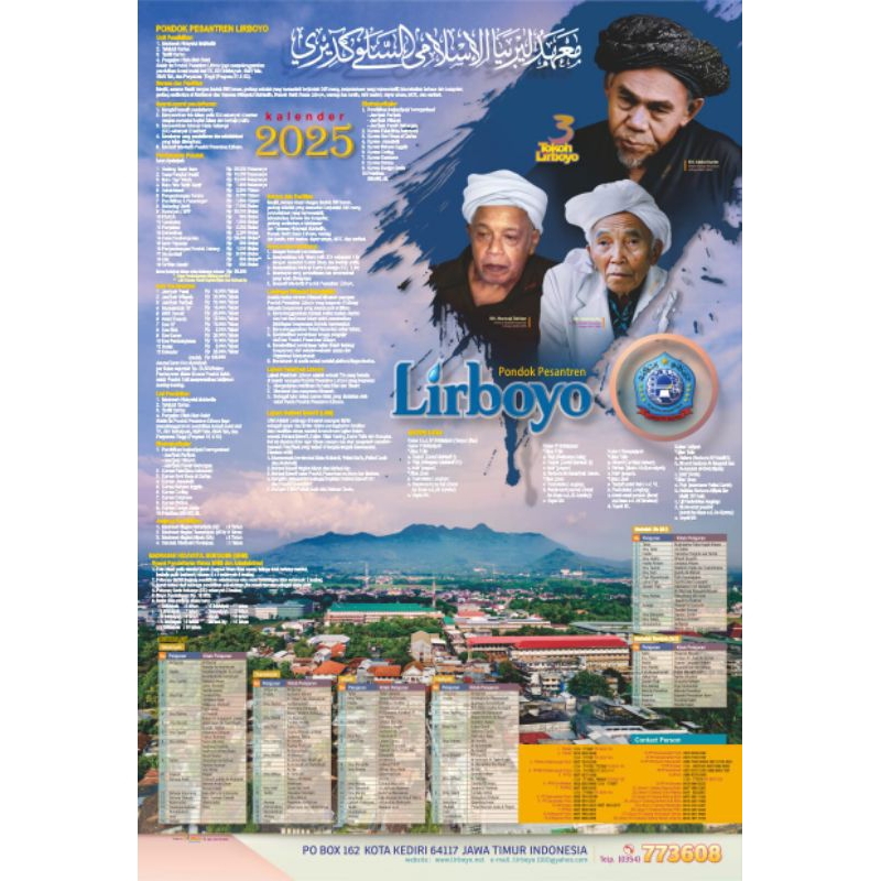 Lirboyo Calendar LIRBOYO CALENDAR 2025 | Shopee Malaysia