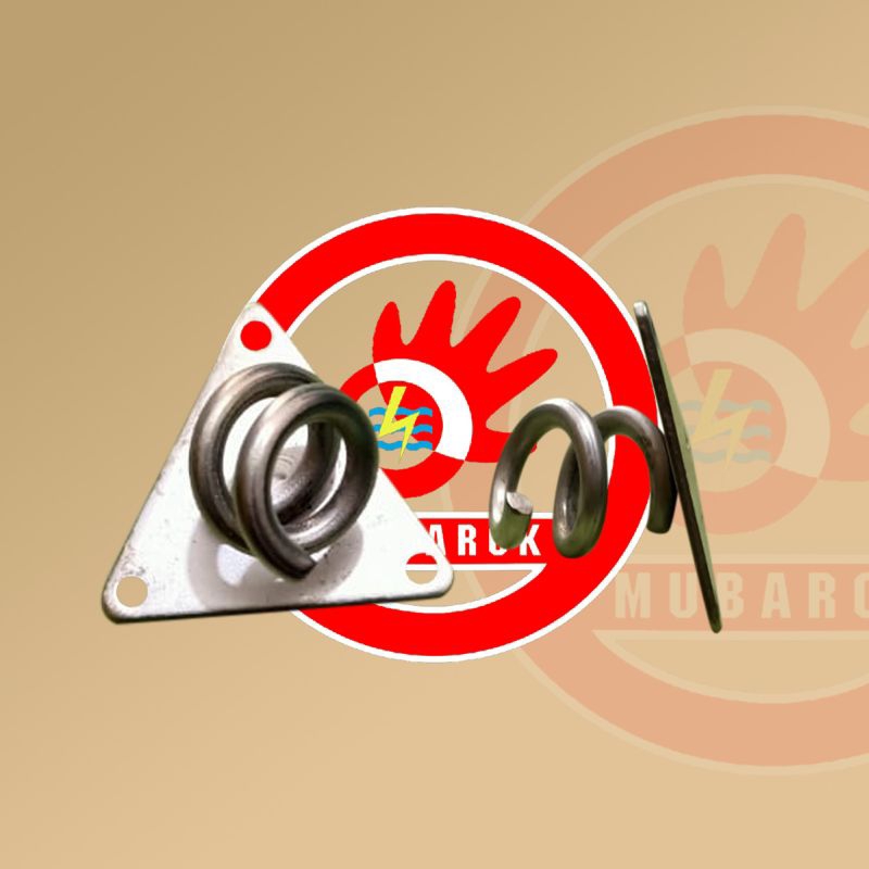 Clamp hook THICK PLATE 2,2mm / hook clamp / triangle clamp / threaded ...