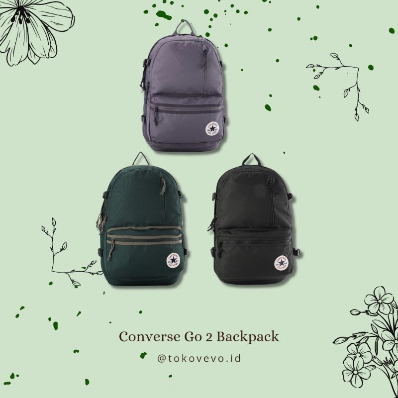 Original Converse Backpack - Straight Edge Backpack | Shopee Malaysia