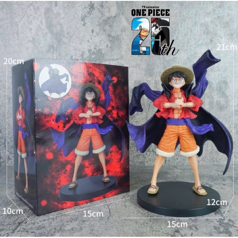 Monkey D Action Figure. Luffy EMPEROR Robe LIMITED EDITION Cool One ...