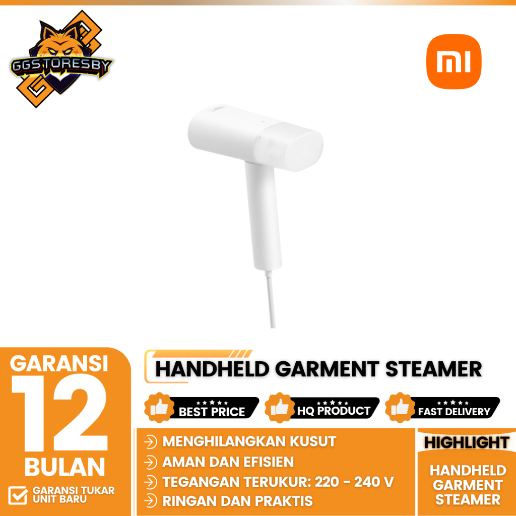 Xiaomi MI HANDHELD GARMENT STEAMER COMPACT & FOLDABLE STEAM IRON ...