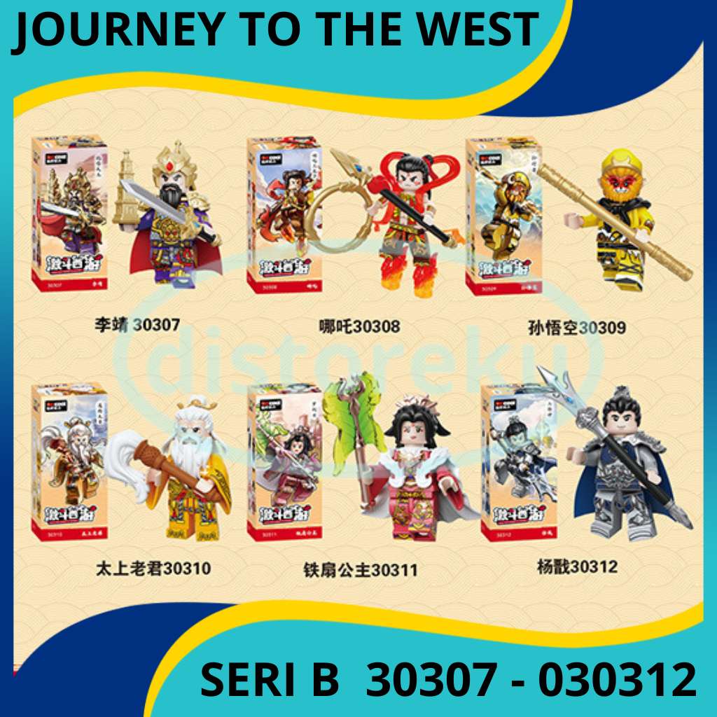 DECOOL De COOL BRICKS DE COOL LEGO JOURNEY TO THE WEST LI JING NE ZHA ...