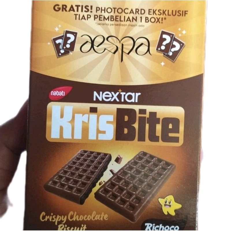 Napani NEXTAR X AESPA KRIS BITE CONTENTS 5 PCS X 30 GR GET AESPA ...