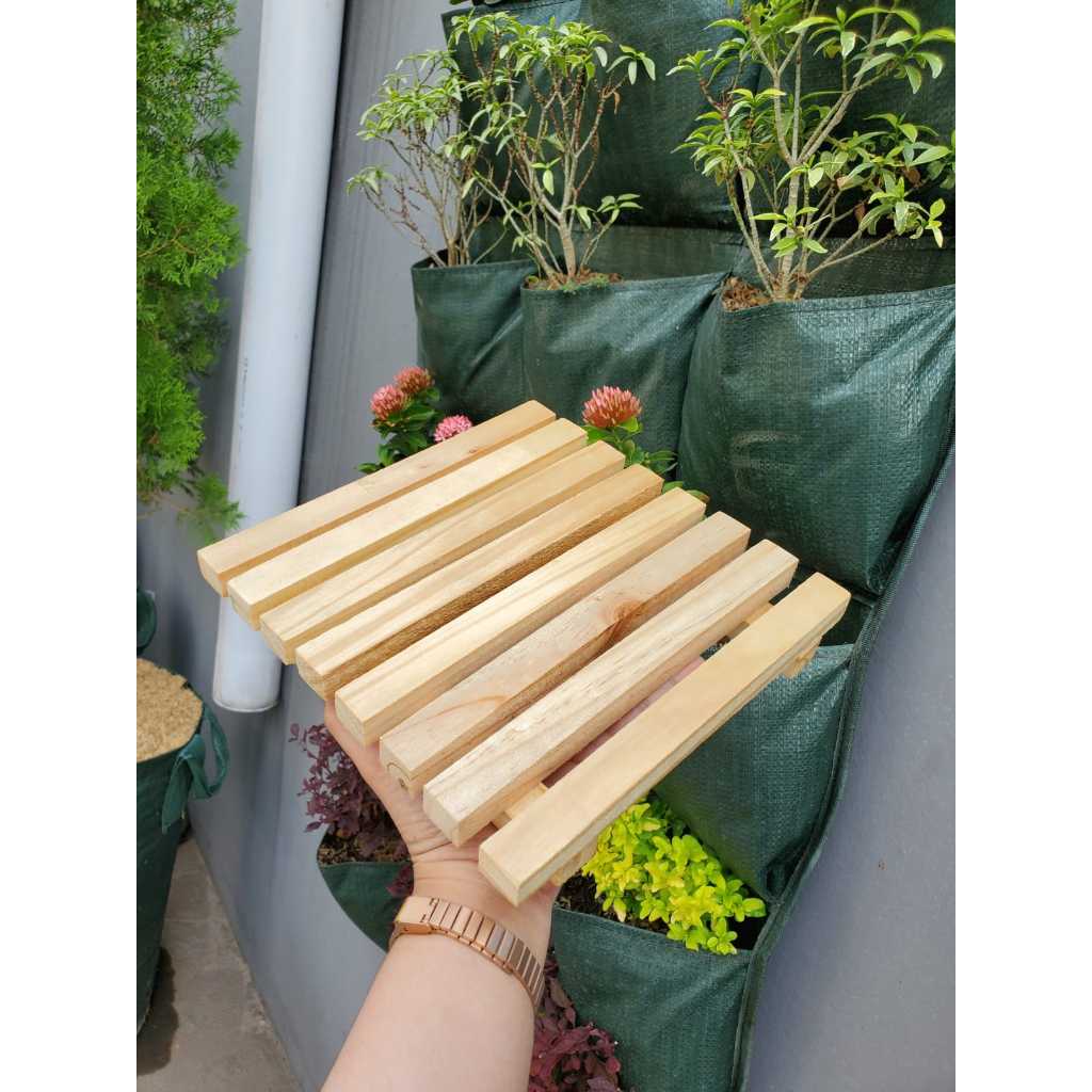 KAYU Aesthetic Coasters - Anti-Hot/Scorch Pot Holder - Wooden Coasters ...