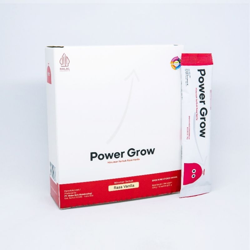 Original Power Grow height increasing milk 1 box contains 10 sachets ...