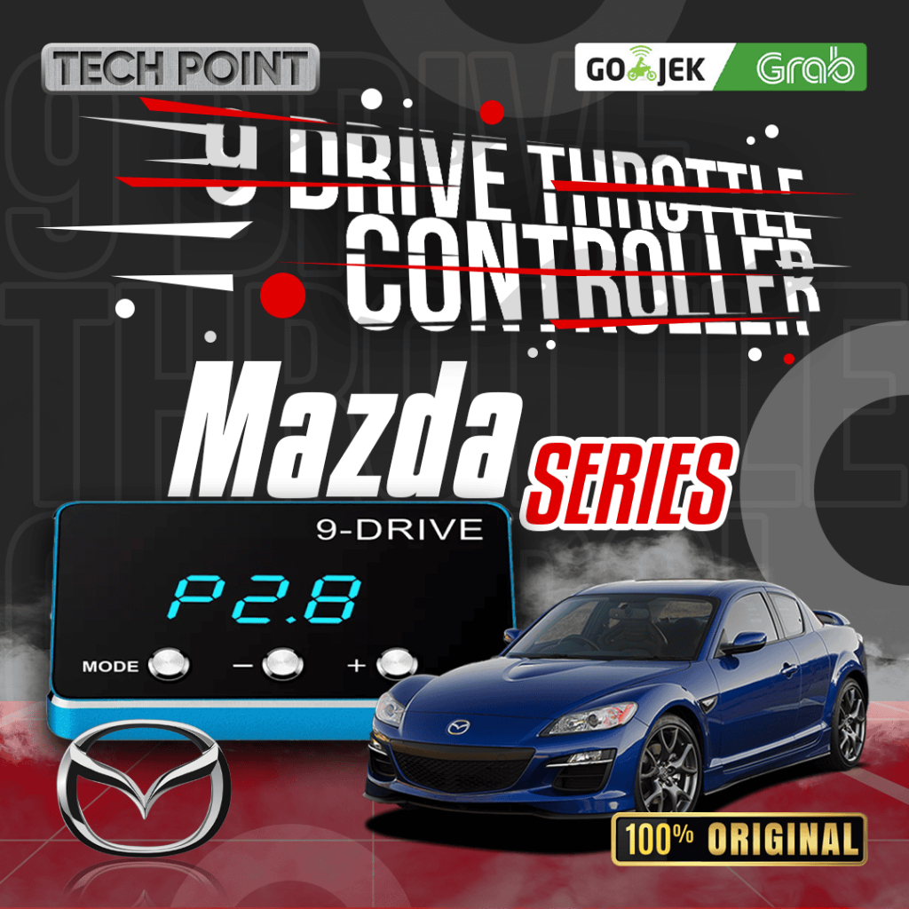 9drive Mazda RX8 RX-8 Piggyback Race Chip Throttle Controller Remap ...