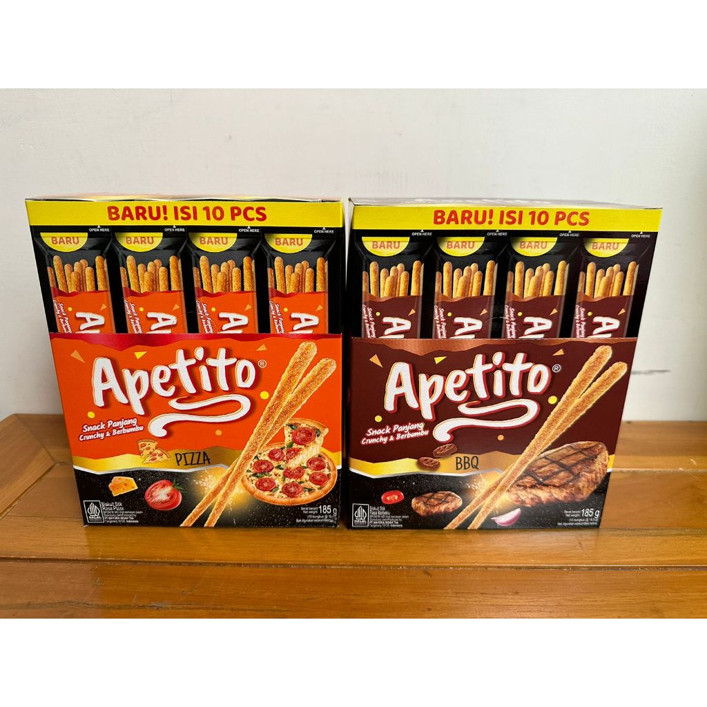 Roma Apetito 2000 Crispy Stick Biscuits BBQ Flavor / Pizza 1 Box ...