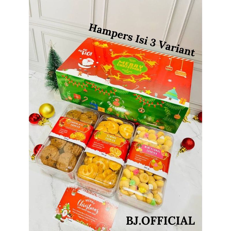 [Christmas Parcel ] Contents 3 Variants Of COOKIES FREE PAPERBAG And ...