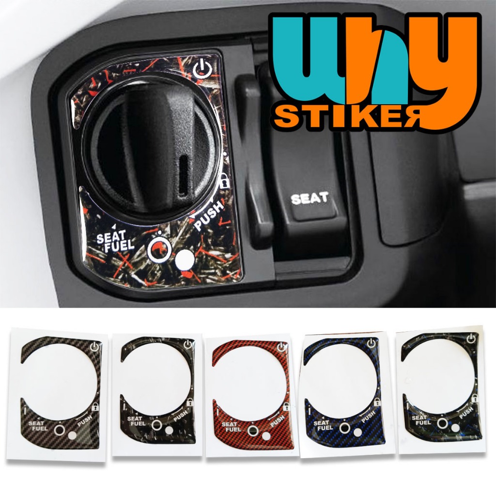 Sticker Emblem Contact Vario 160 Adv 160 Pcx 160 Emblem Carbon Forged ...