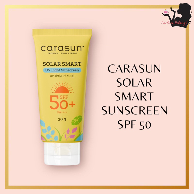 Carasun Solar Smart UV Light Sunscreen SPF 50/30g | Shopee Malaysia