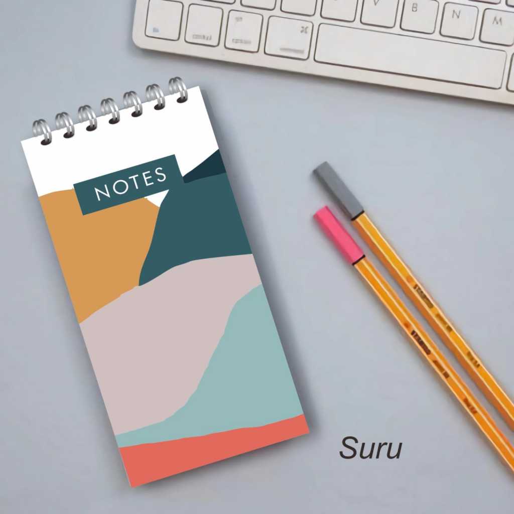 Aesthetic Notebook / Contents 90 Pages / Plain / Lines / Dots / Box ...