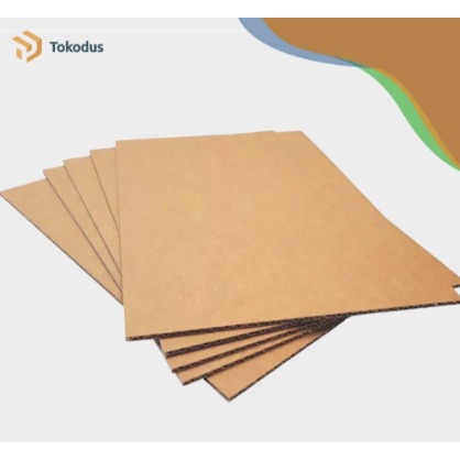 Cardboard Sheet 85 x 75 Sheet Single Wall Corrugated B Flute | Shopee ...