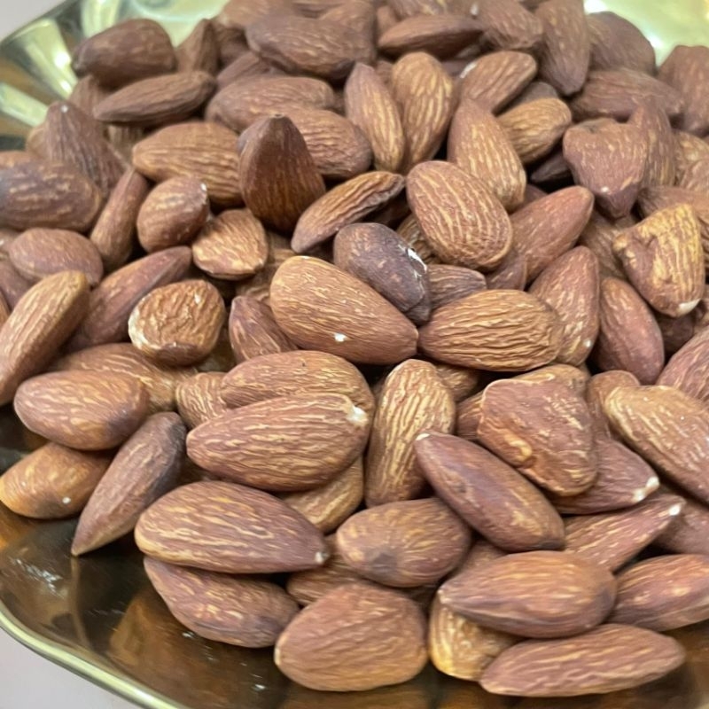 Peeled Almonds Without Shell Roasted Almonds 1Kg | Shopee Malaysia