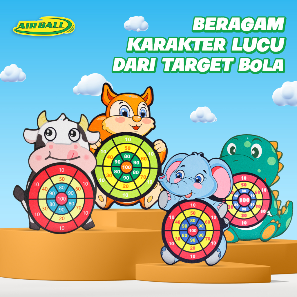 Target Ball Airball Toy Throwing Wall Ball Throwing Arrow Ball Board ...