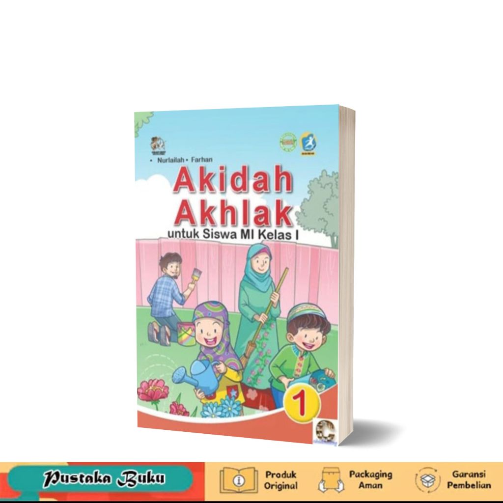 Book of Moral Creeds for Grade 1 Madrasah Ibtidaiyah/MI Students ...