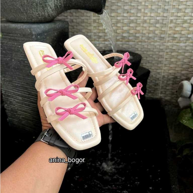 Ribbon strap teplek slip-on sandals-08/soft full foam teplek slip-on ...