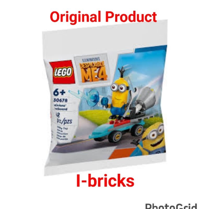 Lego Polybag Minions 30678 Minions Jetboard | Shopee Malaysia
