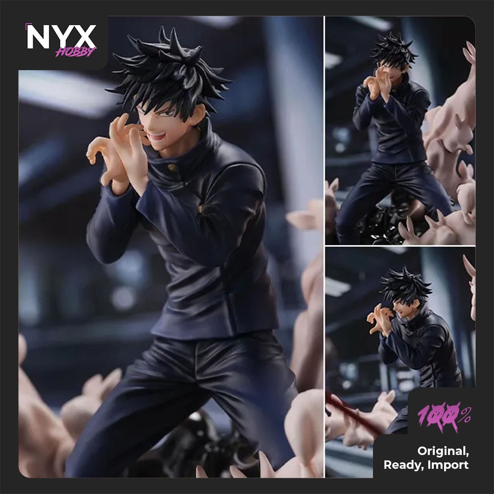 FiGURiZM Figure Fushiguro Megumi - Encounter Ver. Jujutsu Kaisen (25cm) Original Ready | Shopee ...