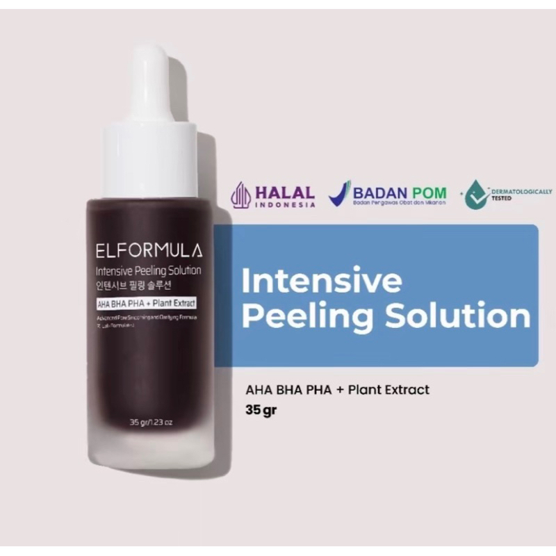 Elformula Intensive Peeling solution 35gr | Shopee Malaysia