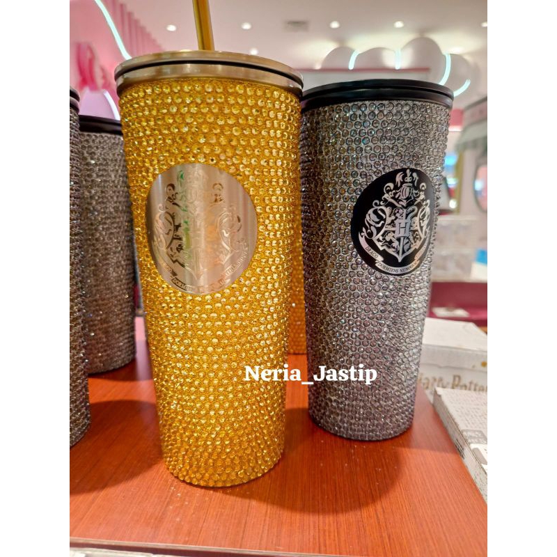 Miniso x Harry Potter Hogwarts Hogwart Premium Drink Bottle with Straw ...