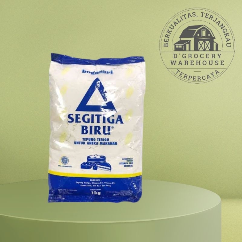 Blue Triangle Flour 1KG | Shopee Malaysia