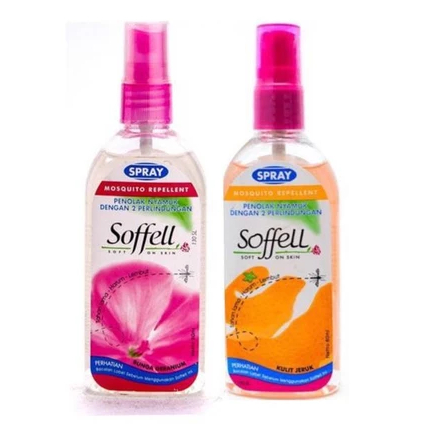 Soffell Mosquito Repellent Spray 80 ml | Shopee Malaysia