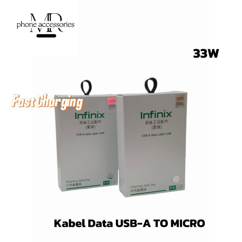 Infinix USB-A To Micro Super Fast Charging Data Cable ORIGINAL 100% ...