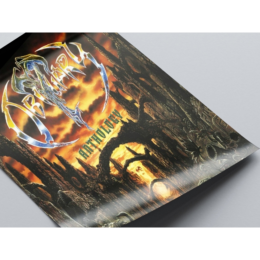 Obituary POSTER - Anthology. Poster SIZE A+ (31 X 47 CM) | Shopee Malaysia