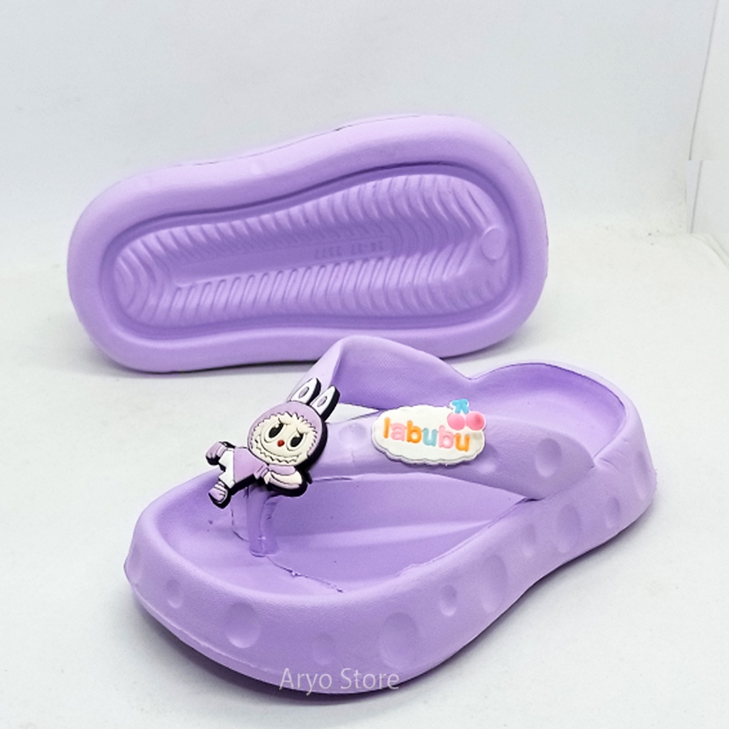 The Latest Model Of Labubu Sandals For Girls | Shopee Malaysia