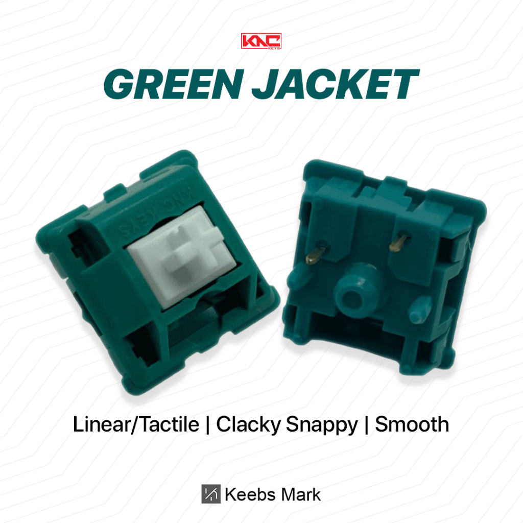 KNCKeys Green Jacket Linear / Tactile Switch Keyboard | Shopee Malaysia