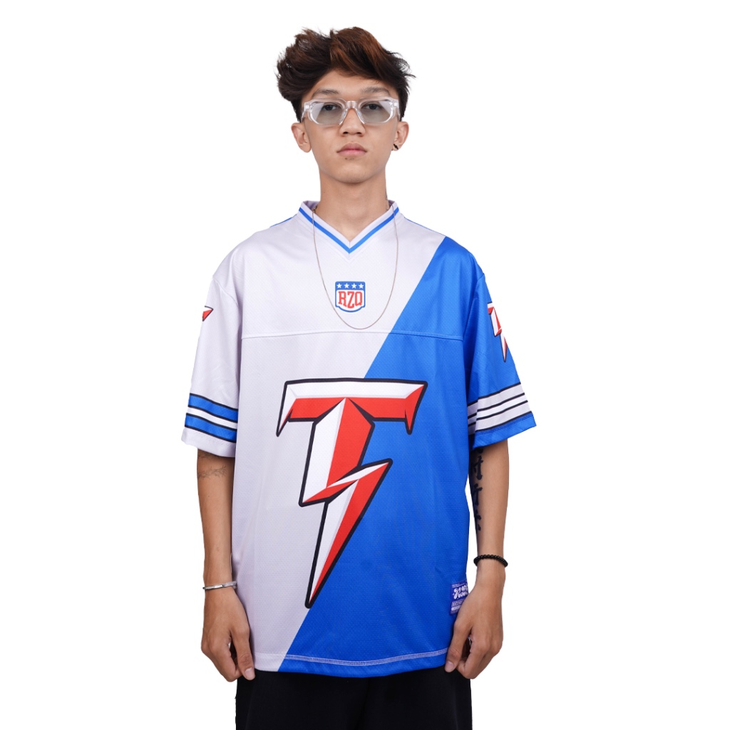 Rzq / T / ALPHABET SERIES / Jersey / Oversize / Streetwear / Retro ...