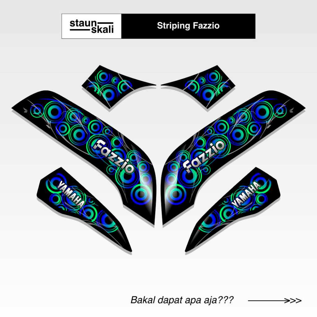 Striping Fazzio Variations (19) Full Body Custom Original 2022 2023 ...
