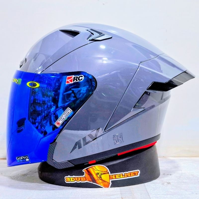 ALV Ultron PRO half face helmet, Gorilla Glossy, handsome package ...