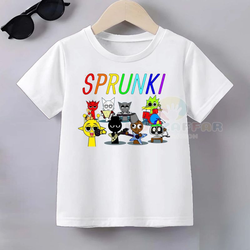 Sprunki CHILDREN'S SHIRT SPRUNKI INCREDIBOX | Shopee Malaysia